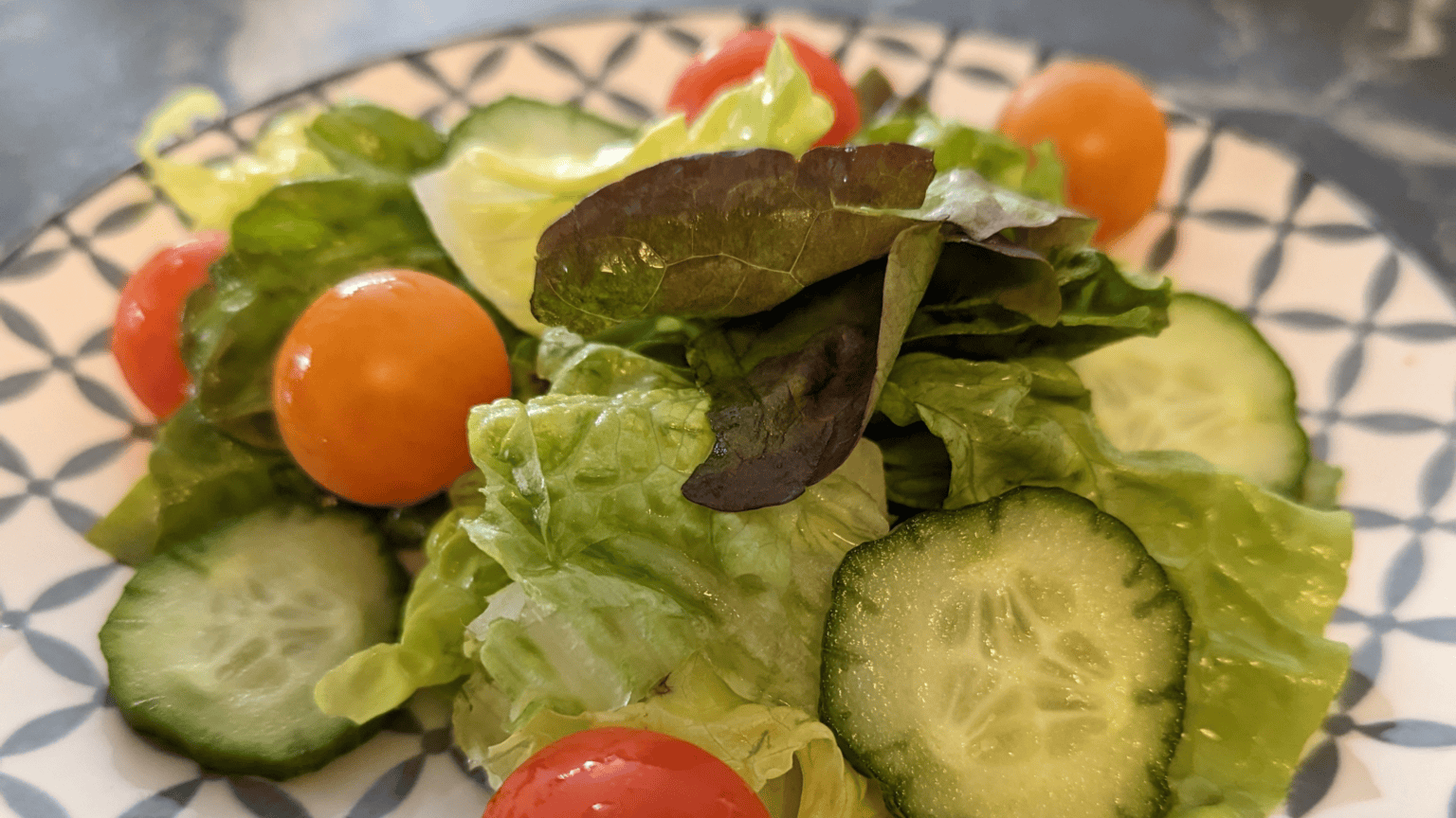 Basic Garden Salad an Easy Side - A Cents For Cookery