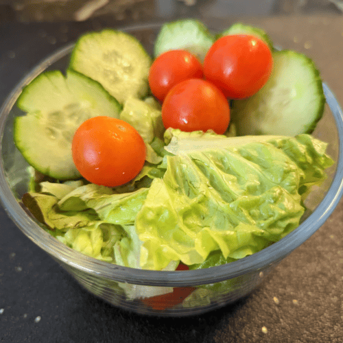 Basic Garden Salad an Easy Side - Cents For Cookery