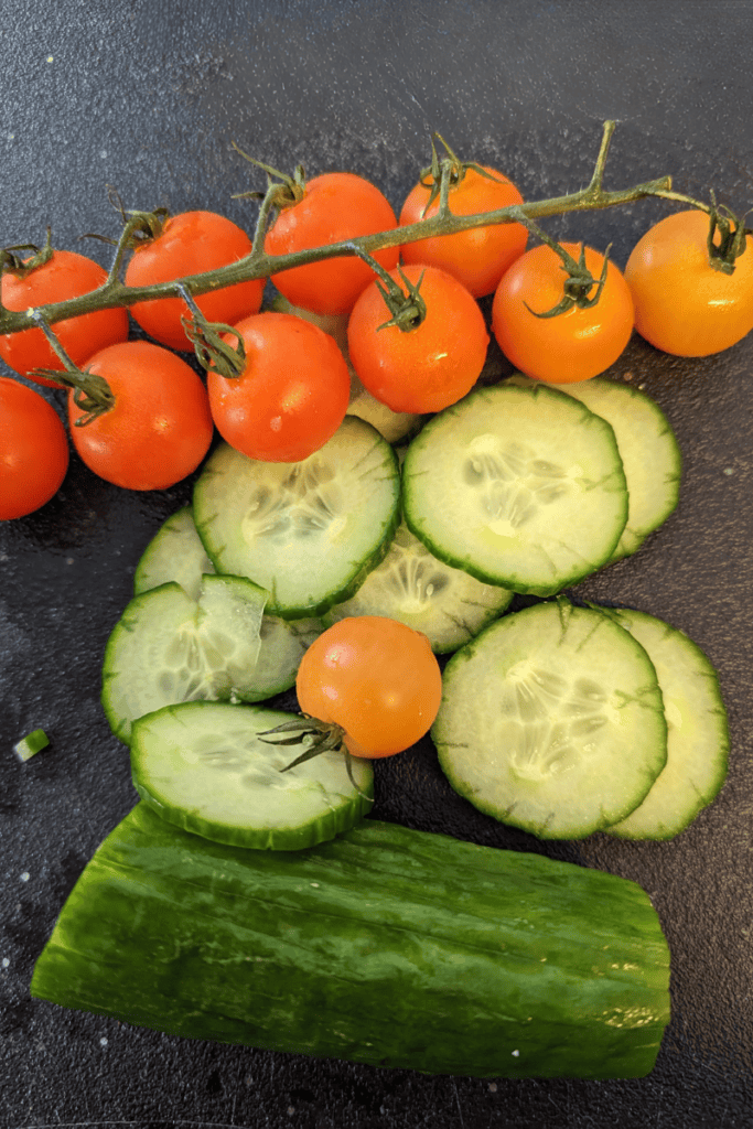 Basic Garden Salad an Easy Side - A Cents For Cookery