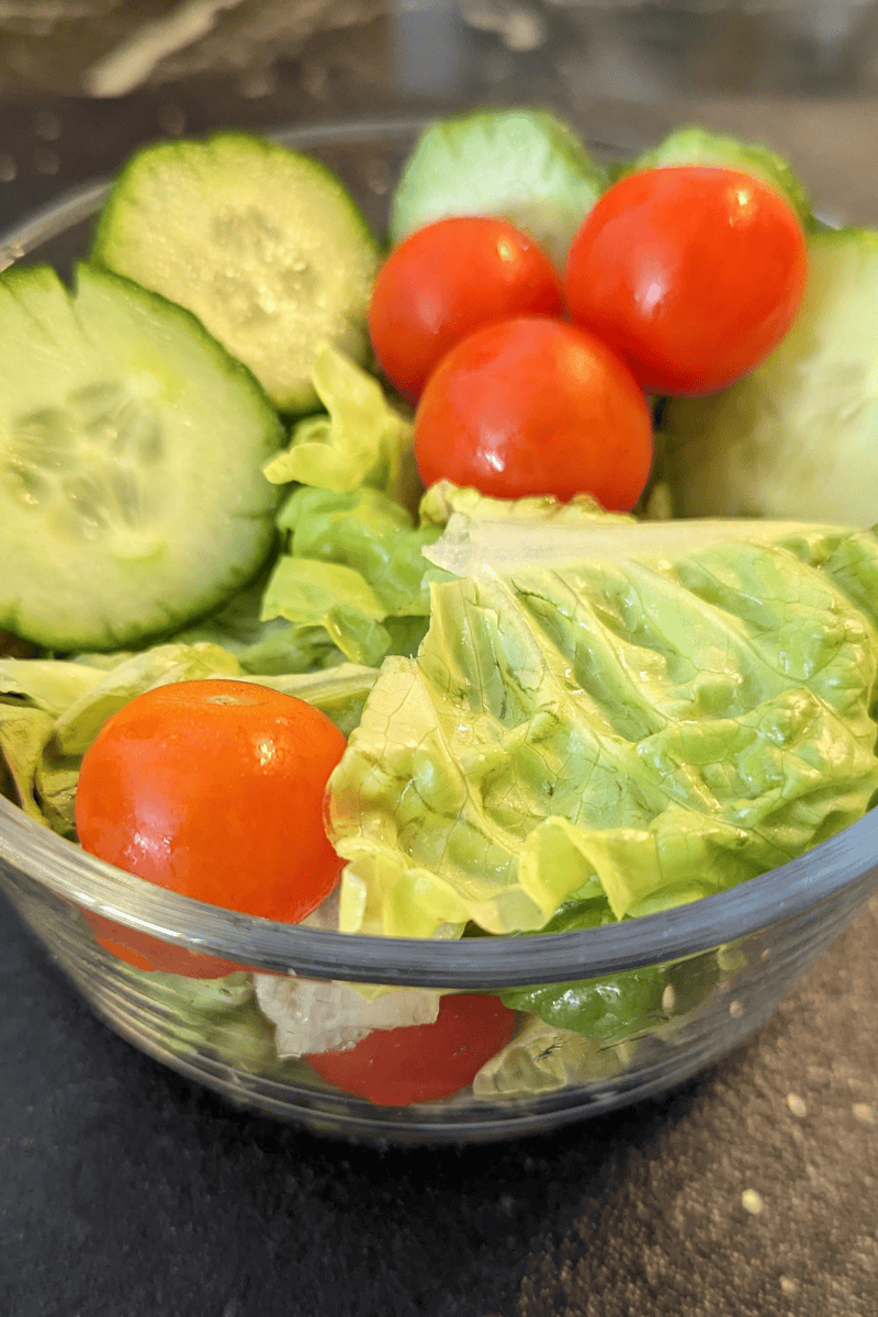 Basic Garden Salad an Easy Side - Cents For Cookery