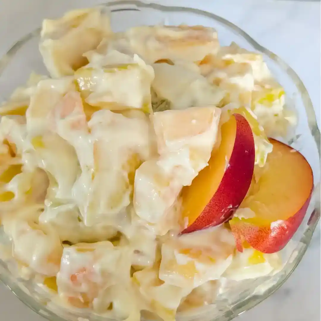 Summer Fruit Fool with Mango and Nectarine (Easy Dessert) - Cents For ...
