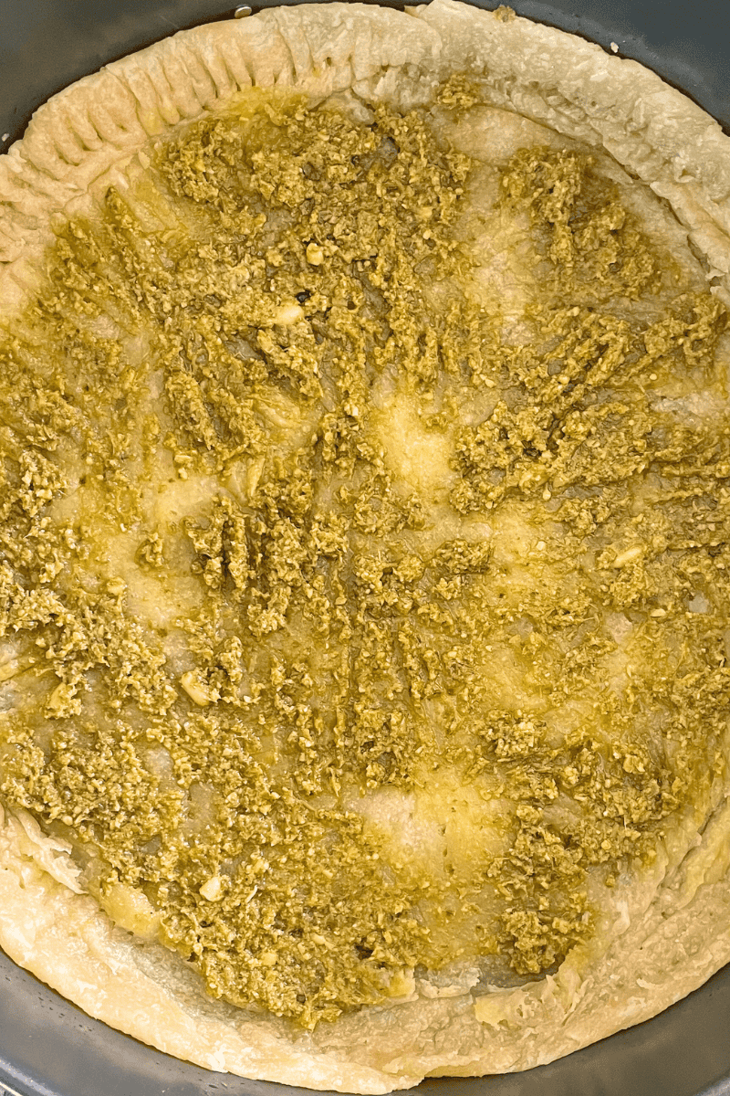 The Best Tomato Tart With Basil Pesto and Burrata Cheese - A Cents For ...