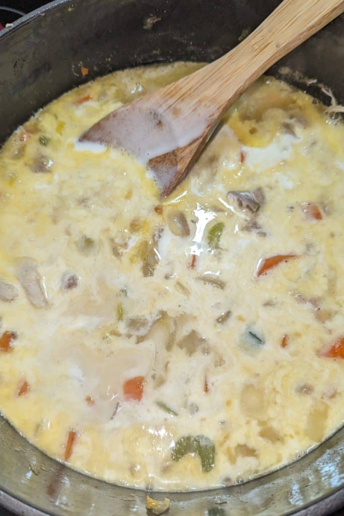 Creamy of Turkey and Rice Soup From Leftover Roast Turkey - A Cents For ...