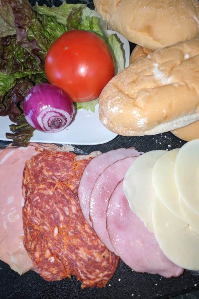 Italian Scotch Baps Sandwich - A Cents For Cookery