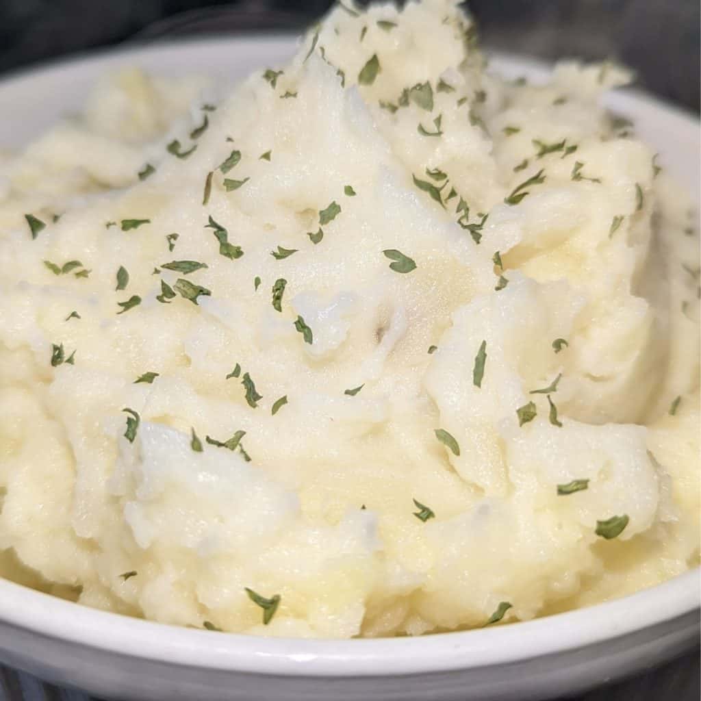 Simple Sweet Parsnip and Potato Chunky Mash - A Cents For Cookery