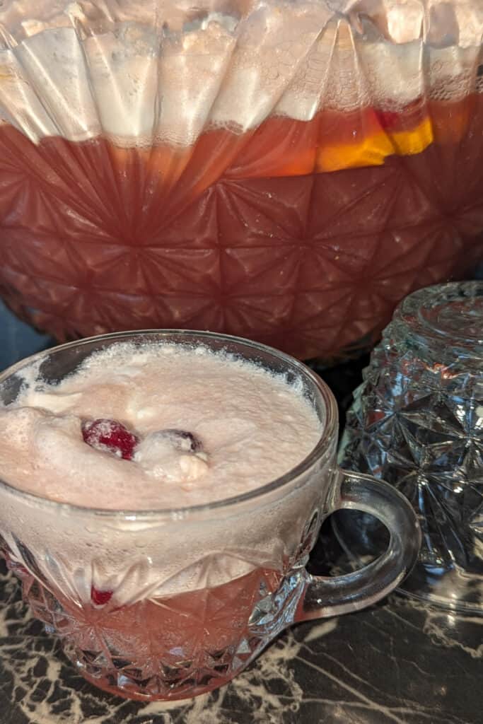 Easy Snowball Christmas Punch A Kid-Friendly Party Drink - A Cents For ...