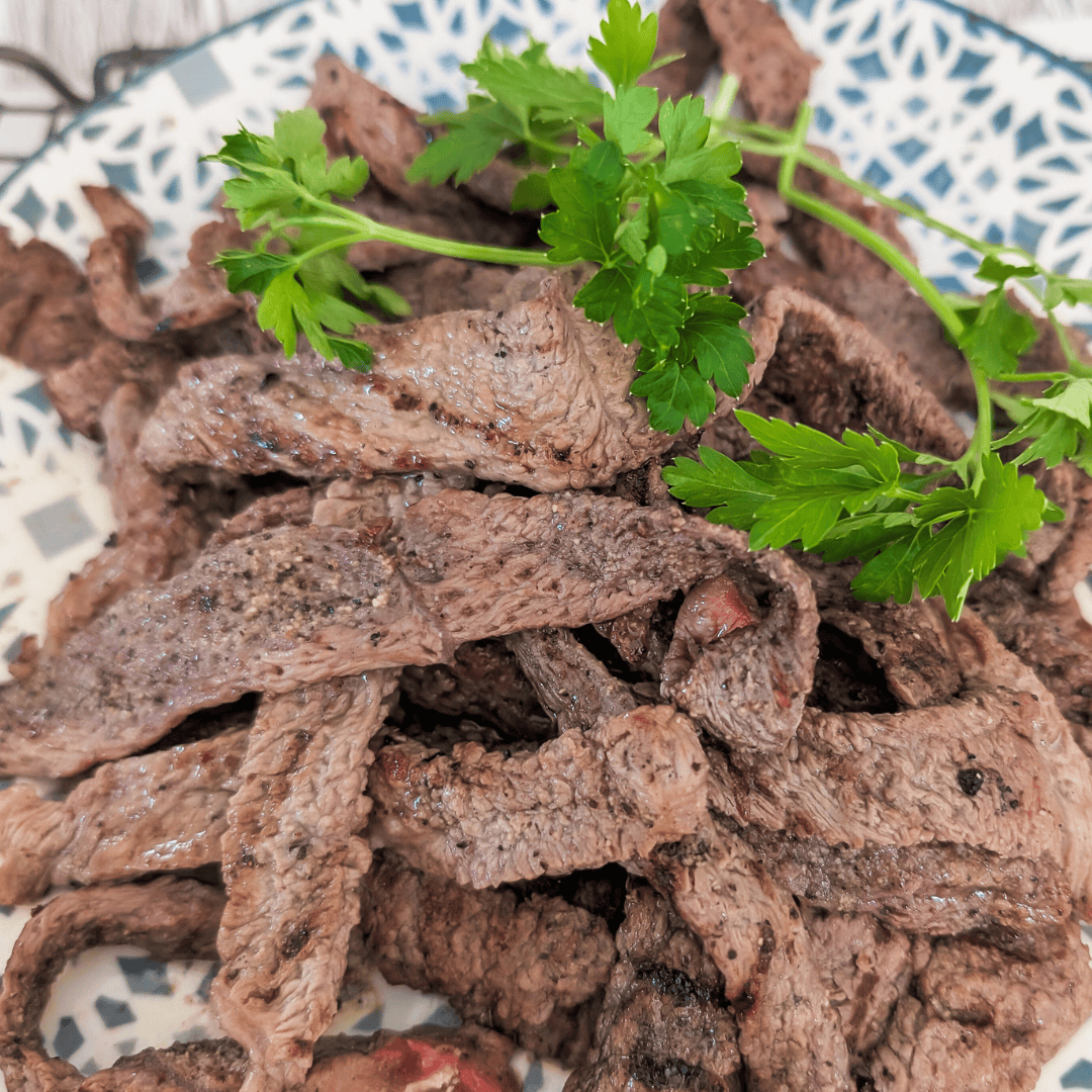 How to Cook Steak Strips in a Grill Pan On Stove - Cents For Cookery